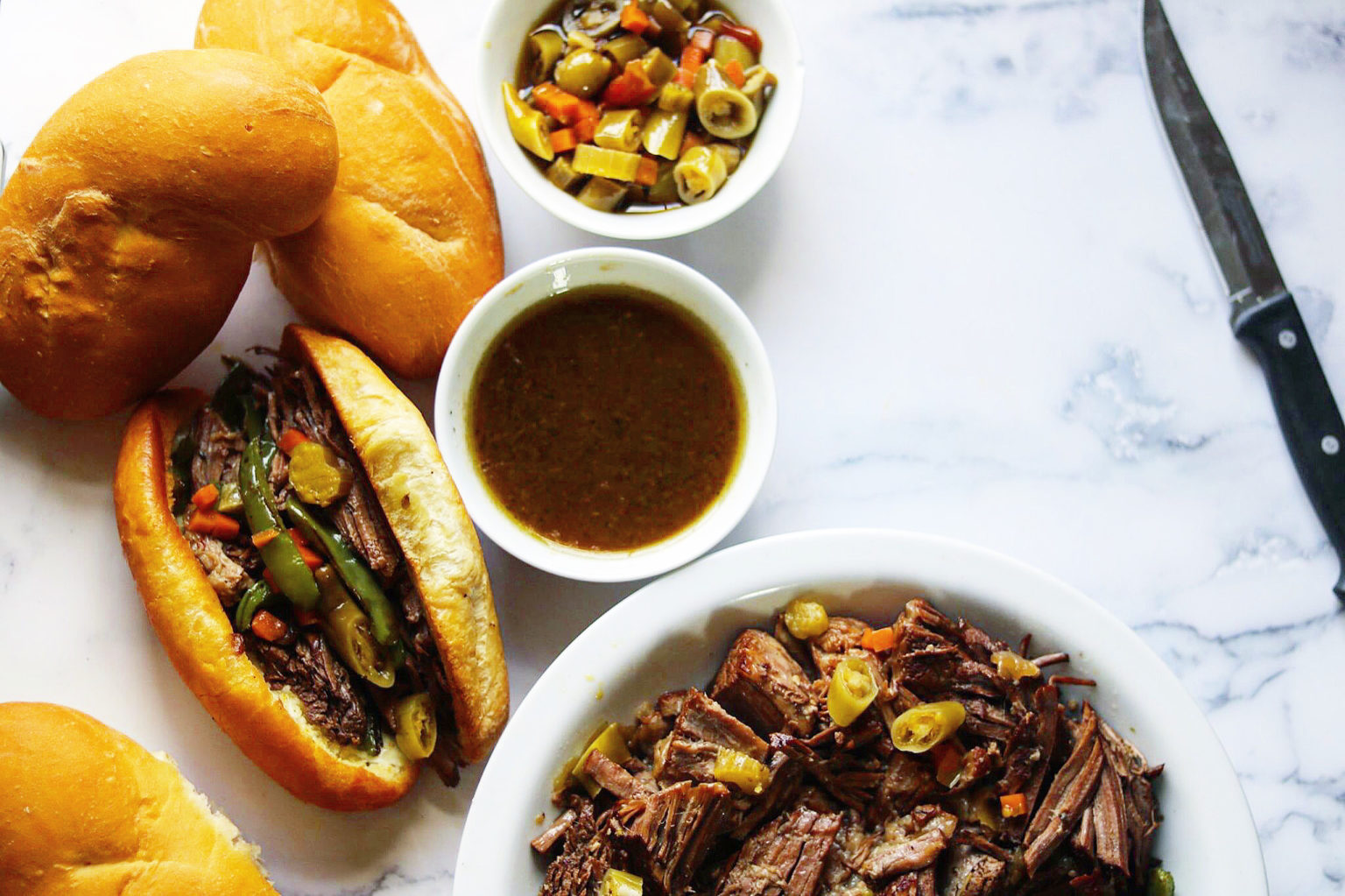 Heavenly Chicago Italian Beef sandwiches! You will love these! – A cook ...