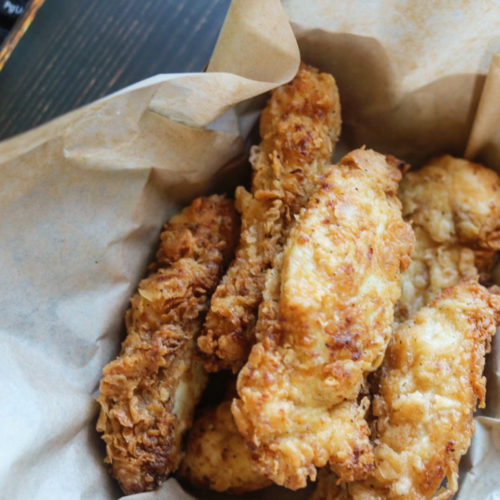 Easy Buttermilk and Franks Red Hot Sauce Marinated Chicken Tenders – A ...